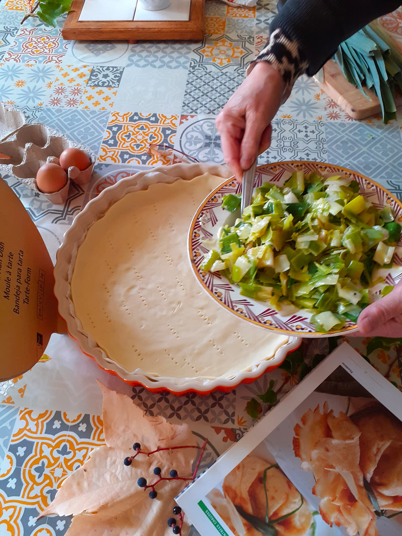 La recette de la flamiche aux poireaux picarde – La Maison de l'Omignon